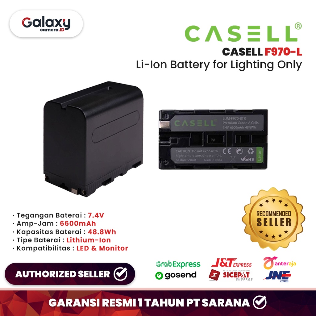 Jual Baterai Casell F970-L For Lighting Only | Shopee Indonesia