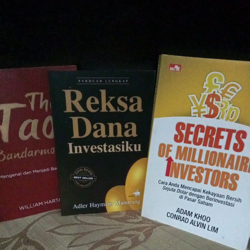 Jual 1 paket isi 3 buku belajar saham | Shopee Indonesia