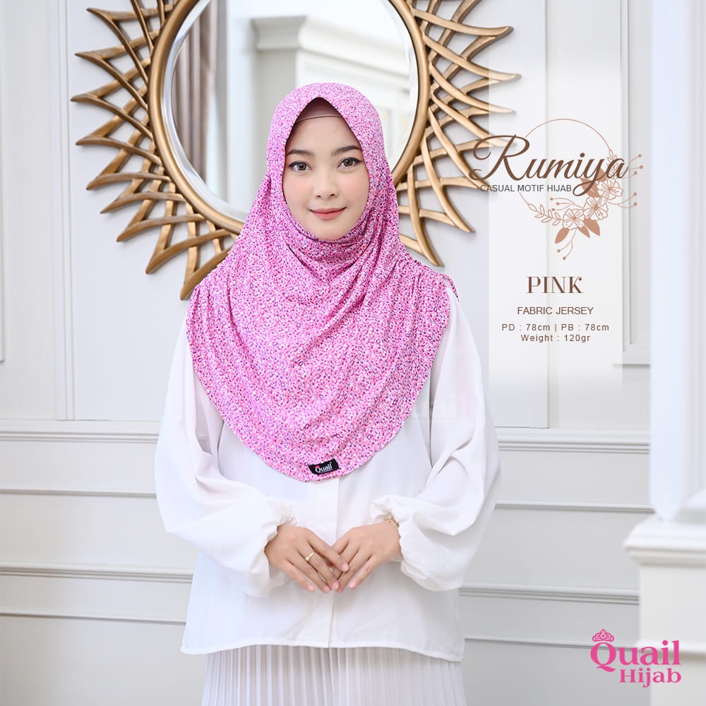 Jual Quail Hijab - RUMIYA DAILY MOTIF | Shopee Indonesia