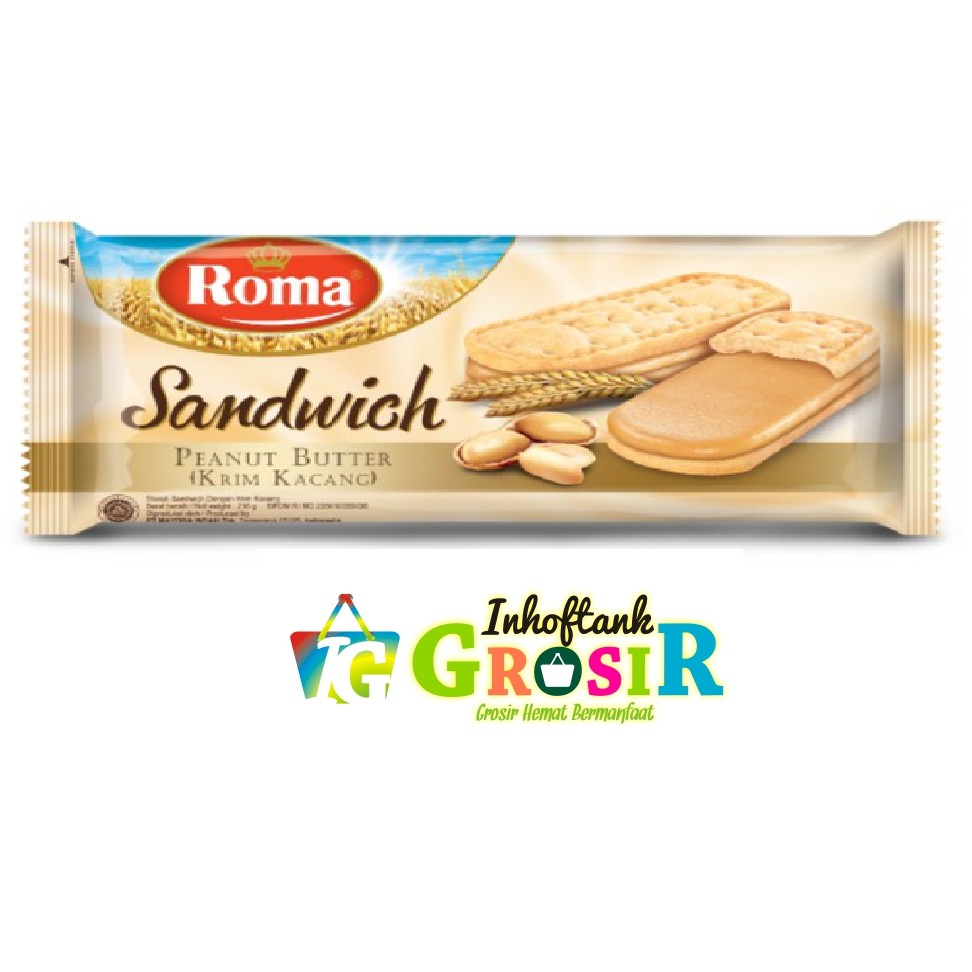 Jual Roma Sandwich Kacang | Shopee Indonesia