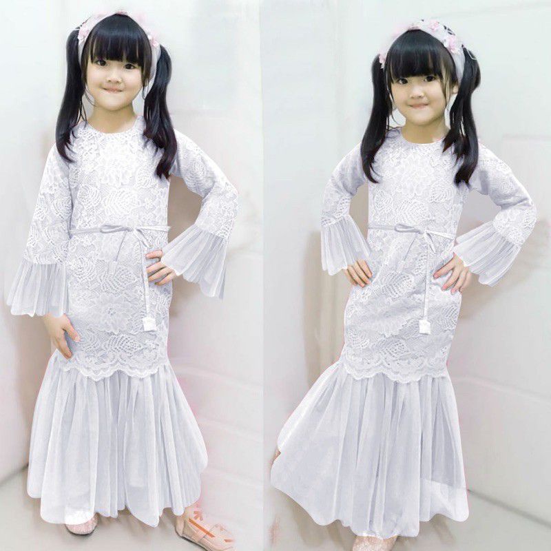 Jual BAJU DRESS GAMIS ANAK KIDS BROKAT BRUKAT PESTA KONDANGAN UMROH ...