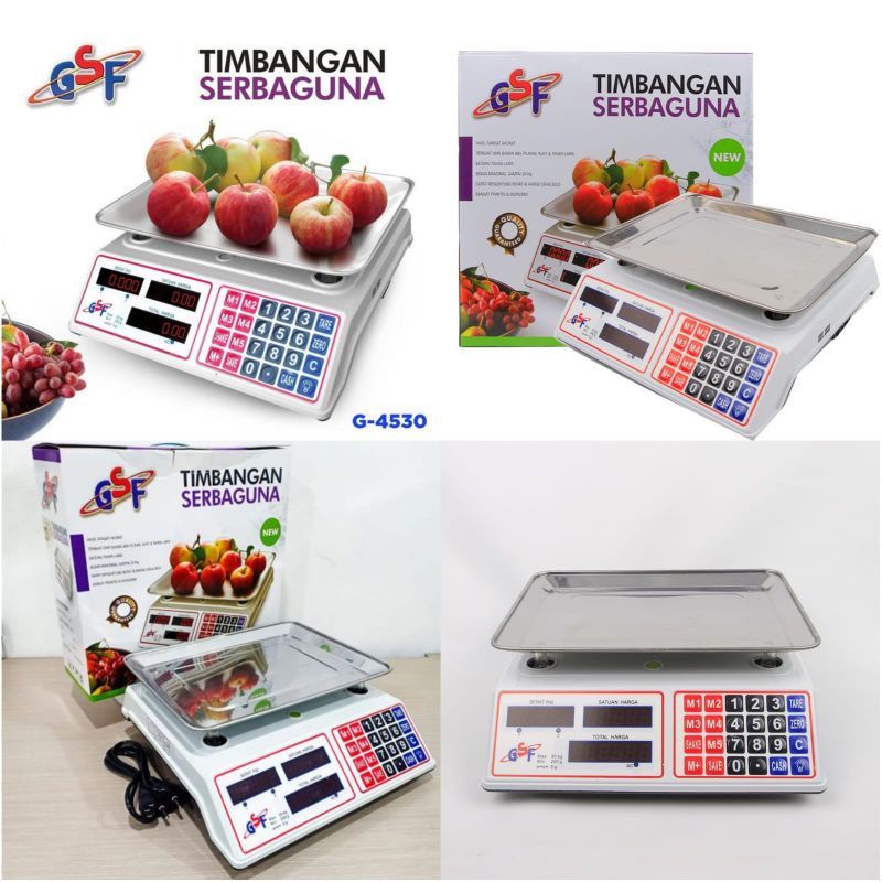Jual Timbangan Buah Digital GSF 4530 / timbangan digital GSE ...