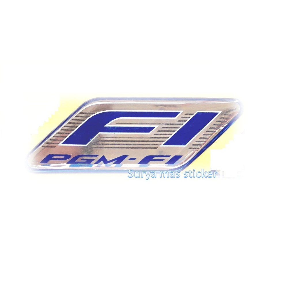 Jual sticker PGM F1 fi timbul emboss | Shopee Indonesia