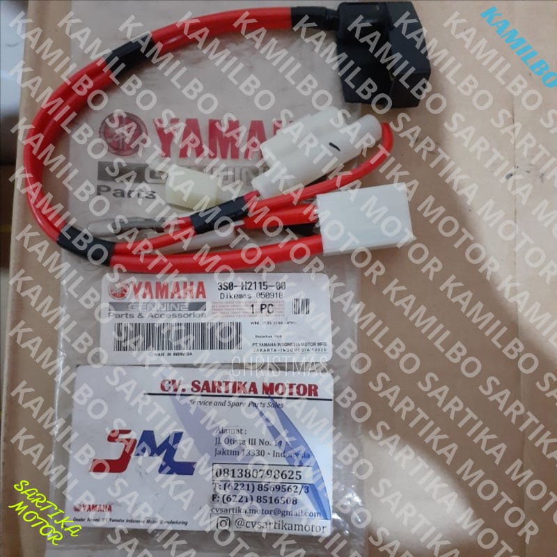 Jual (100% ASLI ) Kabel AKI Plus Vega R New 0/ Wire Plus Lead 3S0-H2115 ...