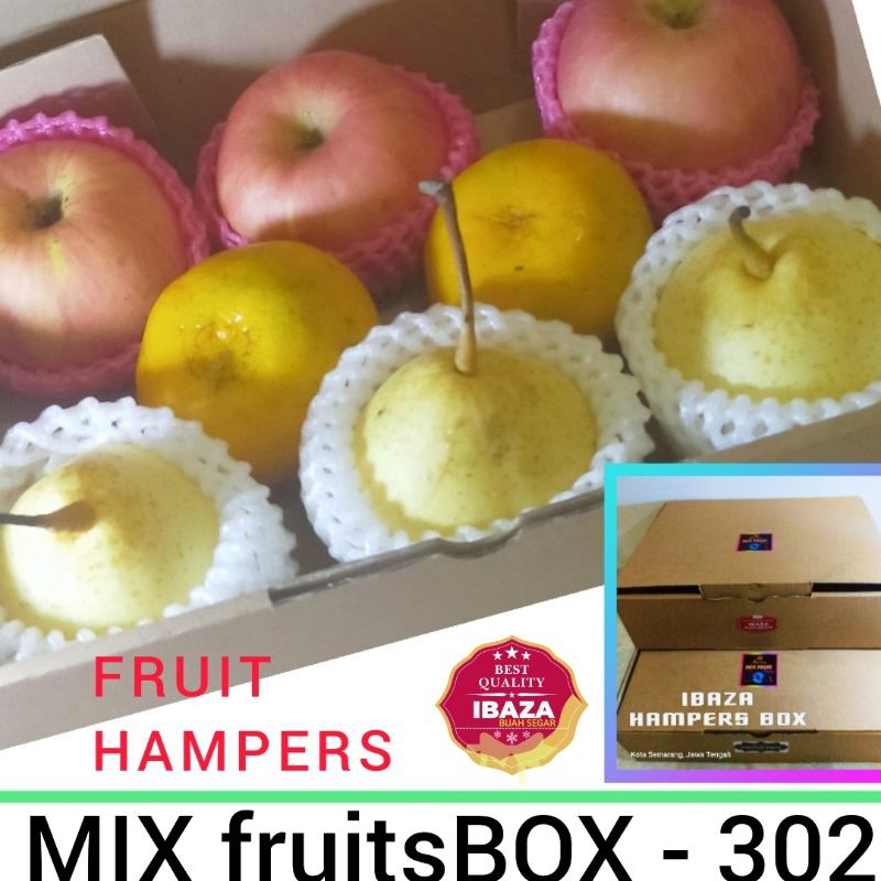 Jual HAMPERS BUAH SEGAR 302 - Buah Pier + Aper Fuji + Buah Jeruk IBAZA ...