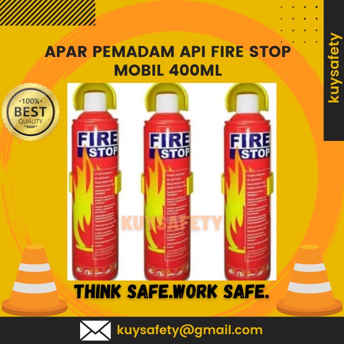 Jual APAR Pemadam Api FIRE STOP 400ml | Shopee Indonesia