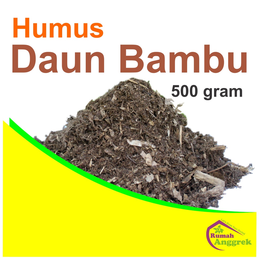 Jual Media Tanam Humus Daun Bambu 500 gram aglaonema aglonema monstera ...