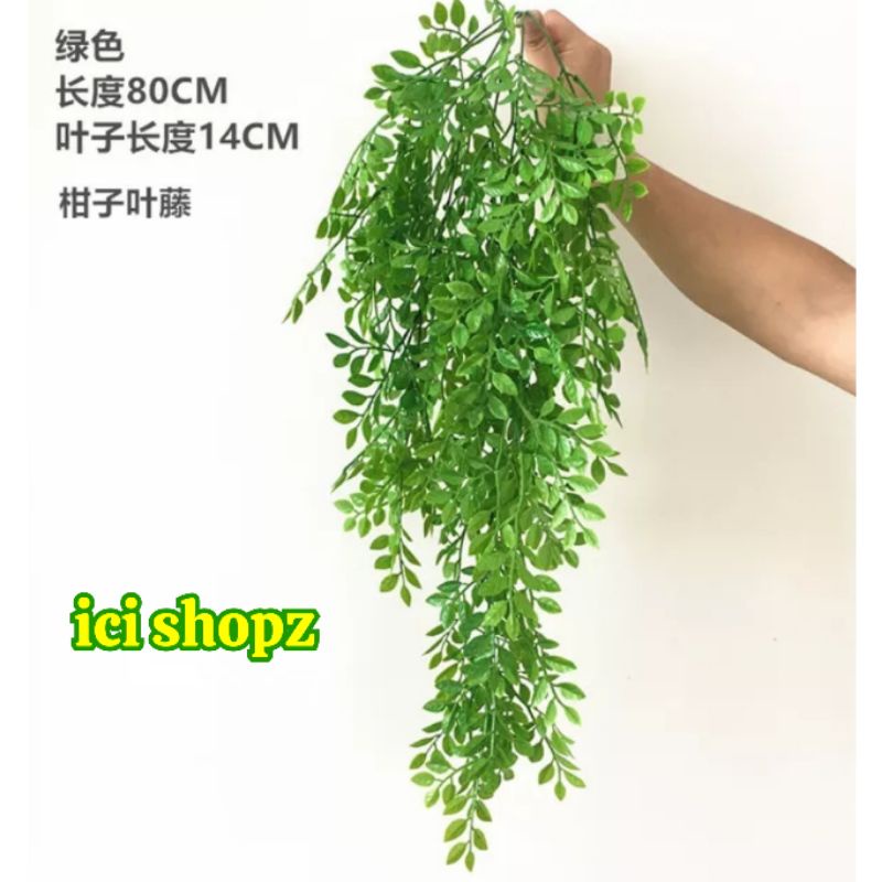 Jual Daun Juntai Echinacea Juntai Hijau Artificial | Shopee Indonesia