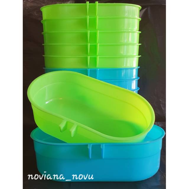 Jual BAK MANDI BURUNG WADAH PAKAN BURUNG AYAM KUCING HAMSTER MODEL OVAL ...