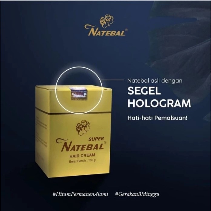 Jual Natebal Super Hair Cream 100g | Shopee Indonesia
