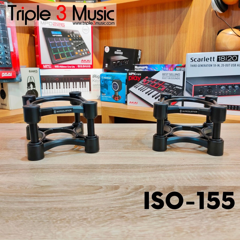 Jual ISO ACOUSTICS L8R-155 ISO 155 isolasi stand speaker monitor ...
