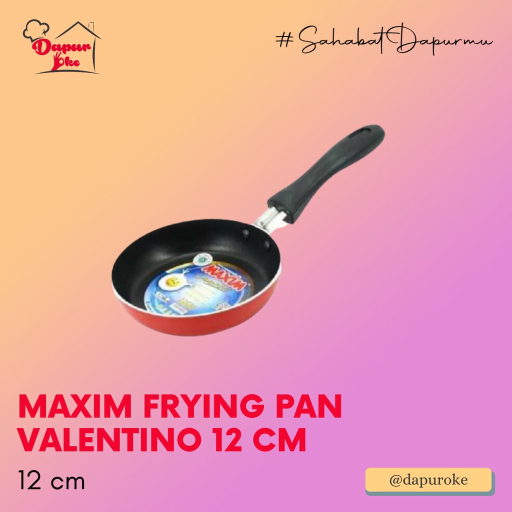 Jual Maxim Frying Pan Valentino 12 cm | Shopee Indonesia
