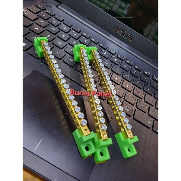 Jual terminal block grounding 16 pole baut M4 | Shopee Indonesia