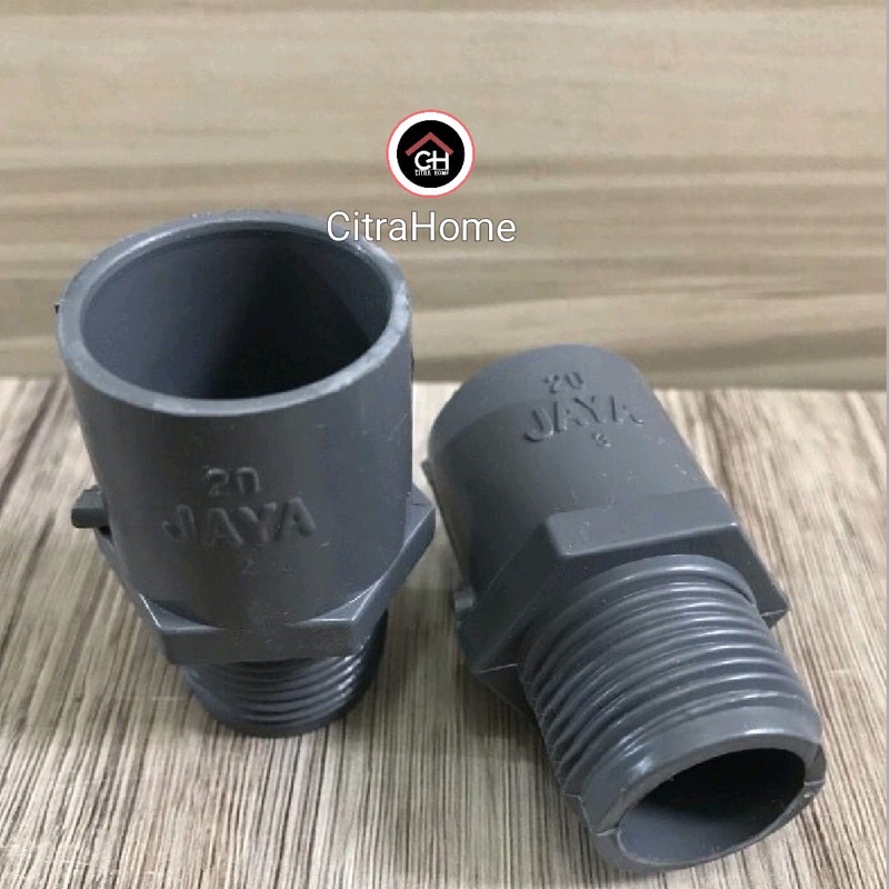 Jual Valve Socket / Sok Drat Luar PVC TS 3/4” Jaya | Shopee Indonesia