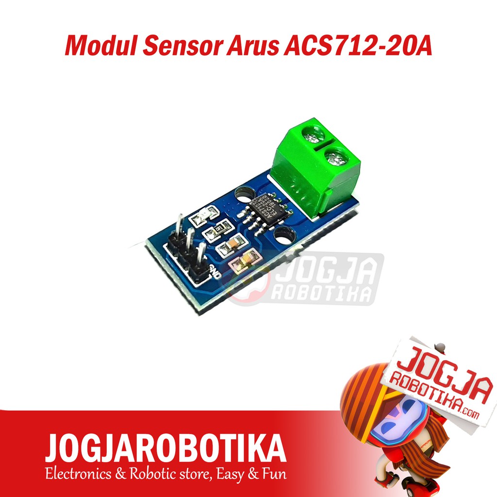 Jual Modul Sensor Arus ACS712 20A | Shopee Indonesia