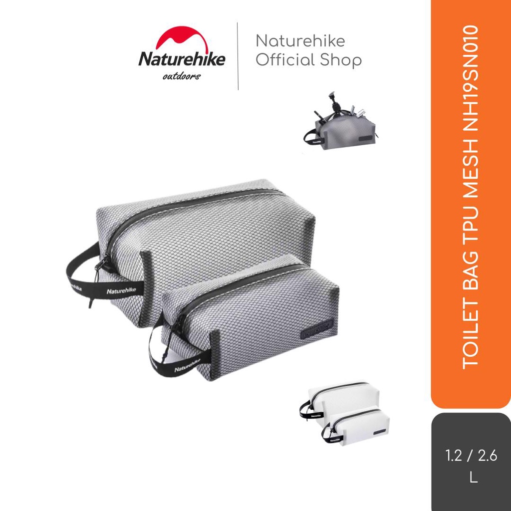 Jual Naturehike Toilet Bag Tpu Mesh Nh19Sn010 Tas Organizer Alat Mandi ...