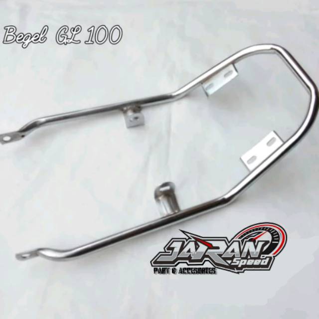 Jual BEGEL BEHEL GL 100 REPRO BESI CROME | Shopee Indonesia