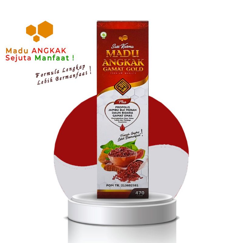 Jual Madu Angkak Gamat Gold El Madinah ORIGINAL - Plus Propolis Daun ...