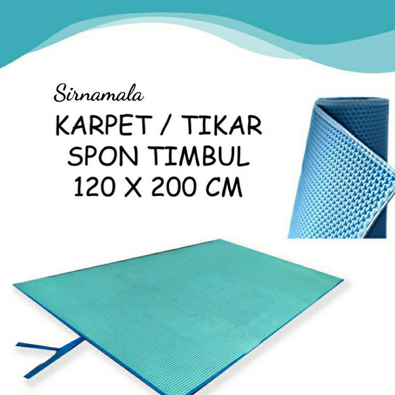 Jual TIKAR / KARPET / MATRAS PLASTIK SPON BENTOL TIMBUL | Shopee Indonesia
