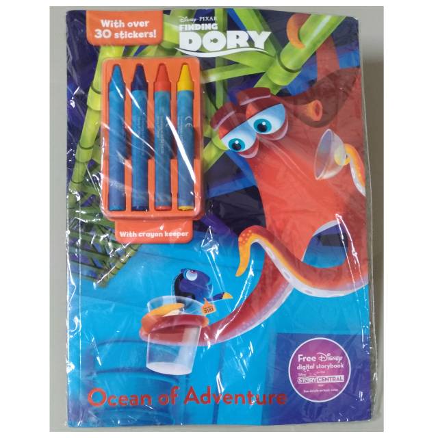 Jual Finding Dory : Ocean of Adventure (with crayon keeper) | Shopee ...