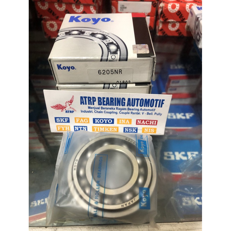 Jual BALL BEARING 6205 NR KOYO JAPAN | Shopee Indonesia