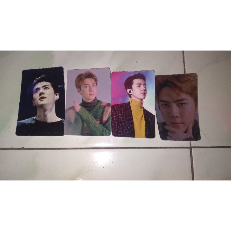 Jual Photocard EXO (Chanyeol, Sehun) | Shopee Indonesia