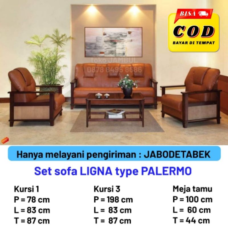 Jual Sofa LIGNA type PALERMO | Shopee Indonesia