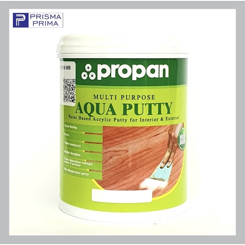 Jual Aqua Wood Putty Dempul Kayu Wood Filler Propan Water Based Putih ...
