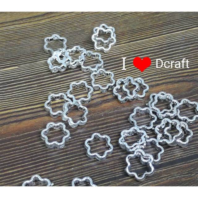 Jual Ring CCB PDR Bunga 6mm isi 25biji | Shopee Indonesia