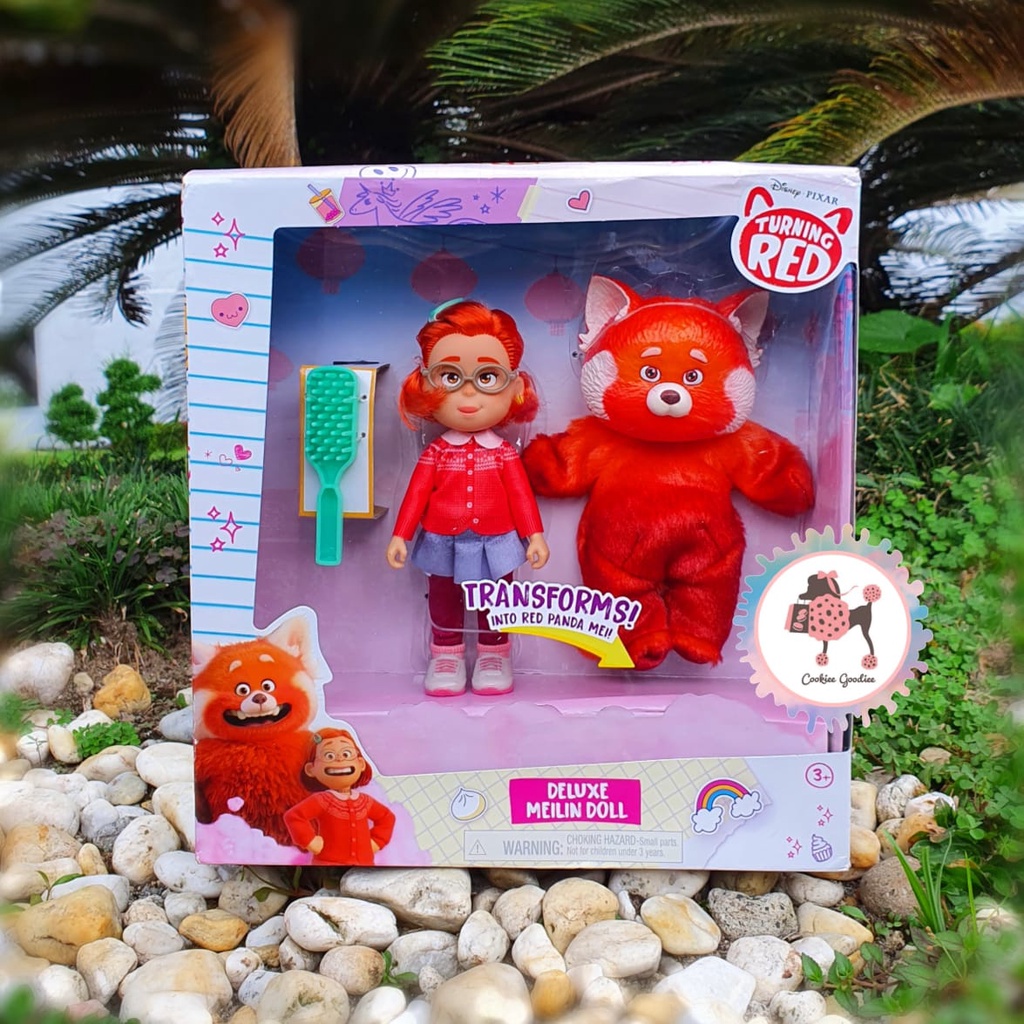 Jual Disney Pixar Turning Red Deluxe Meilin Doll with Panda Outfit ...