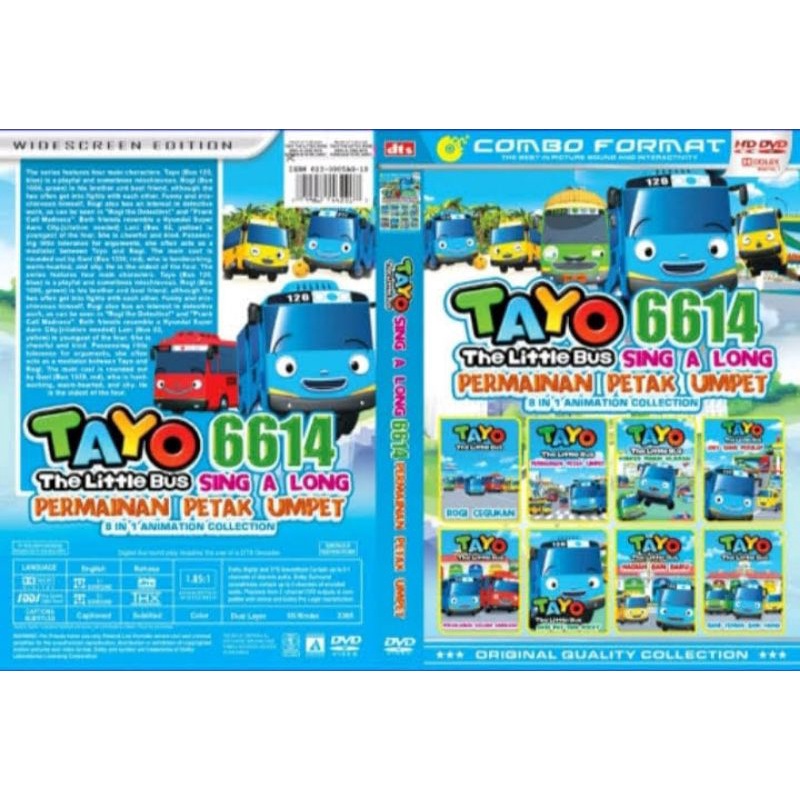 Jual FILM ANAK ANIMASI KOLEKSI TAYO The Little Bus 6614 | Shopee Indonesia