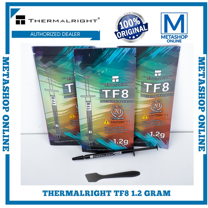 Jual THERMALRIGHT TF8 Thermal Paste 1.2 Gr Gram Pasta Grease GPU CPU ...