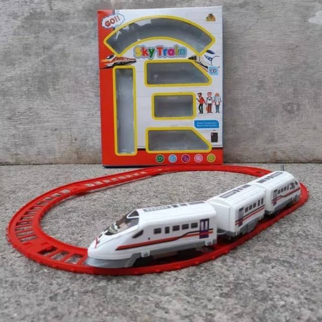 Jual Mainan Set Kereta Api Sky Train - Mainan Edukasi Kereta Api | Shopee Indonesia