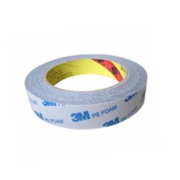 Jual DOUBLE TAPE 3M perekat / isolasi PE FOAM 20mm | Shopee Indonesia