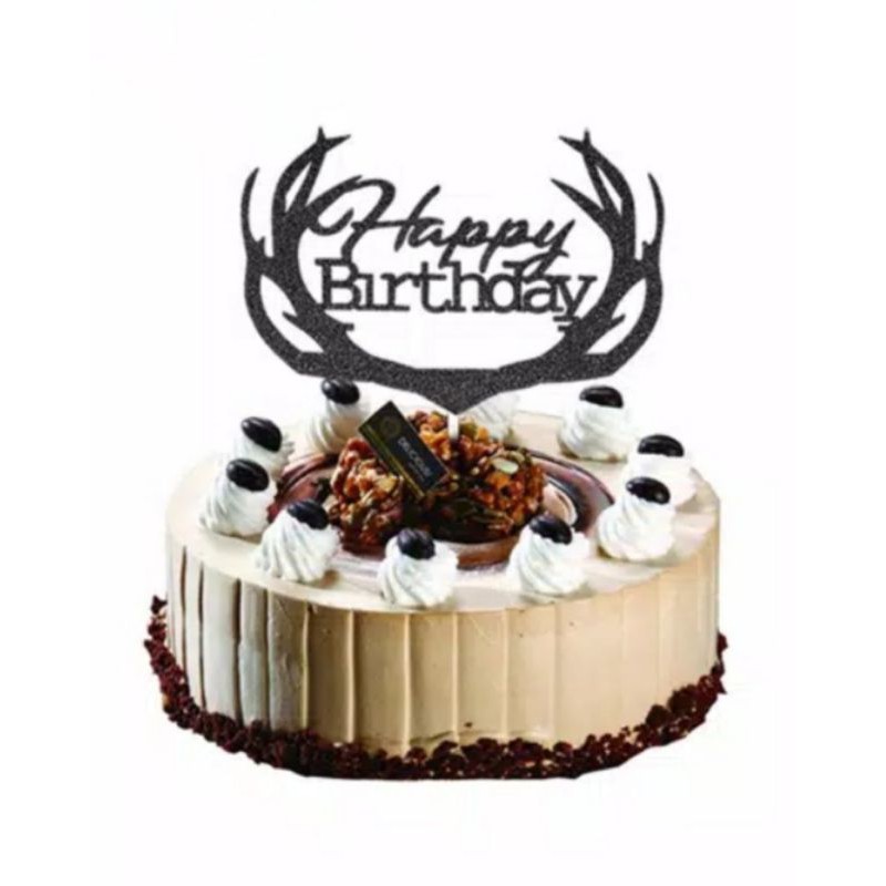 Jual Topper Happy Birthday/Topper Kue Tart/ Topper Cake | Shopee Indonesia