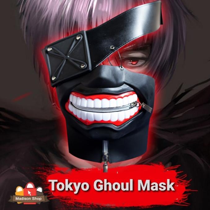 Jual Topeng Masker Kulit Tokyo Ghoul Mask Halloween Cosplay Anime ...