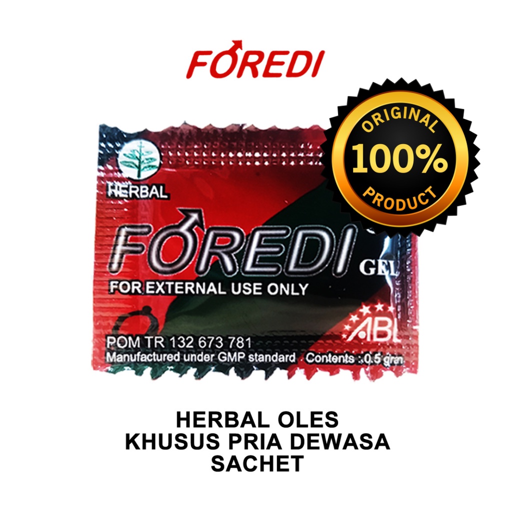 Jual Foredi Gel Original 1 Sachet Garansi Asli PT. ABE | Shopee Indonesia