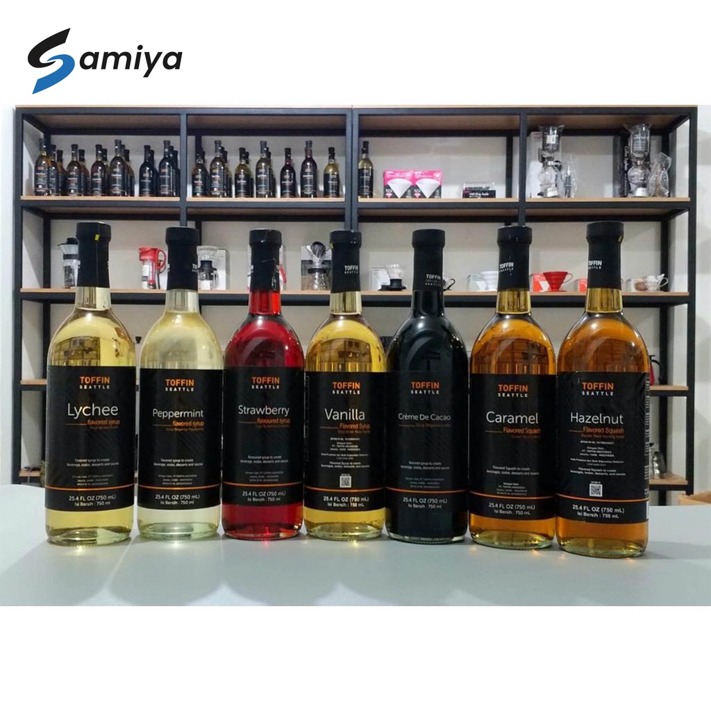 Jual toffin syrup caramel hazelnut jamaican rum vanila lychee irish ...