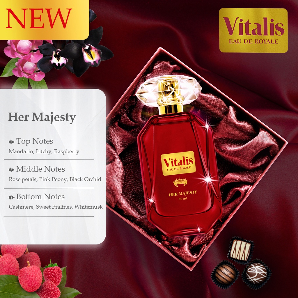 Jual Vitalis Eau de Royale Charming Majesty | Shopee Indonesia