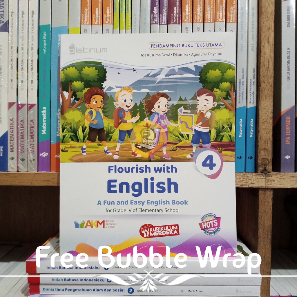 Jual BUKU FLOURISH WITH ENGLISH KELAS 4 SD KURIKULUM MERDEKA PLATINUM | Shopee Indonesia