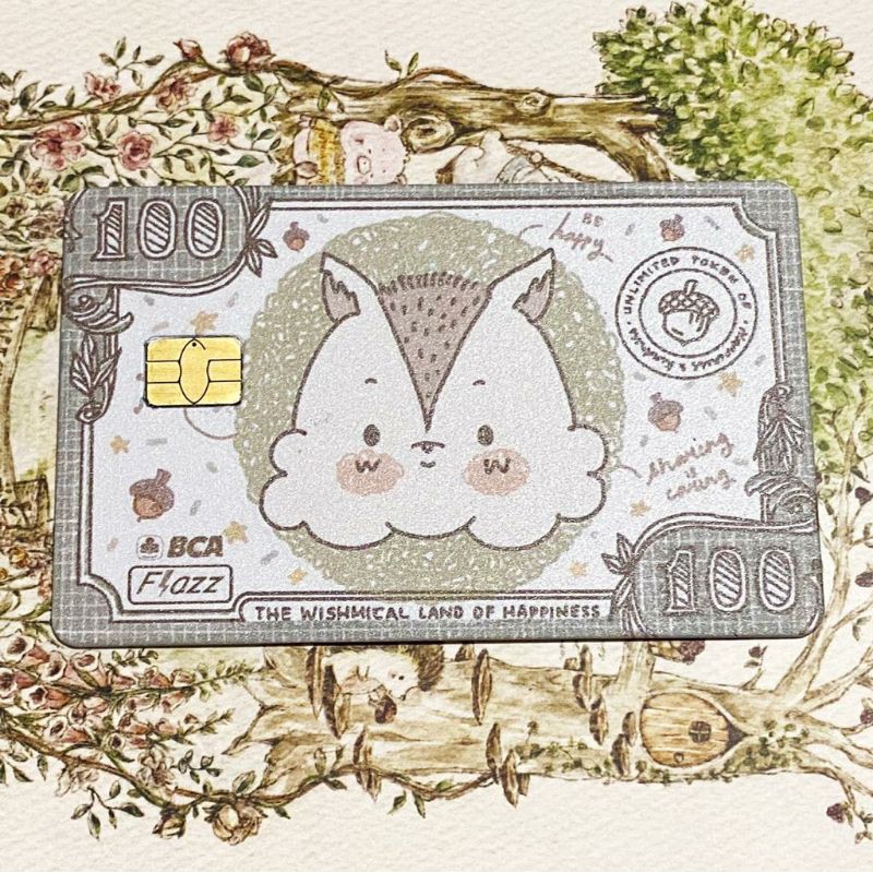 Jual E-MONEY / FLAZZ gen 2 Wishmical Squirrel | Shopee Indonesia