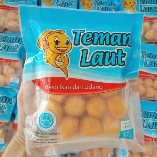 Jual TEMAN LAUT Baso Ikan 200gr Bakso Cilok Seafood | Shopee Indonesia