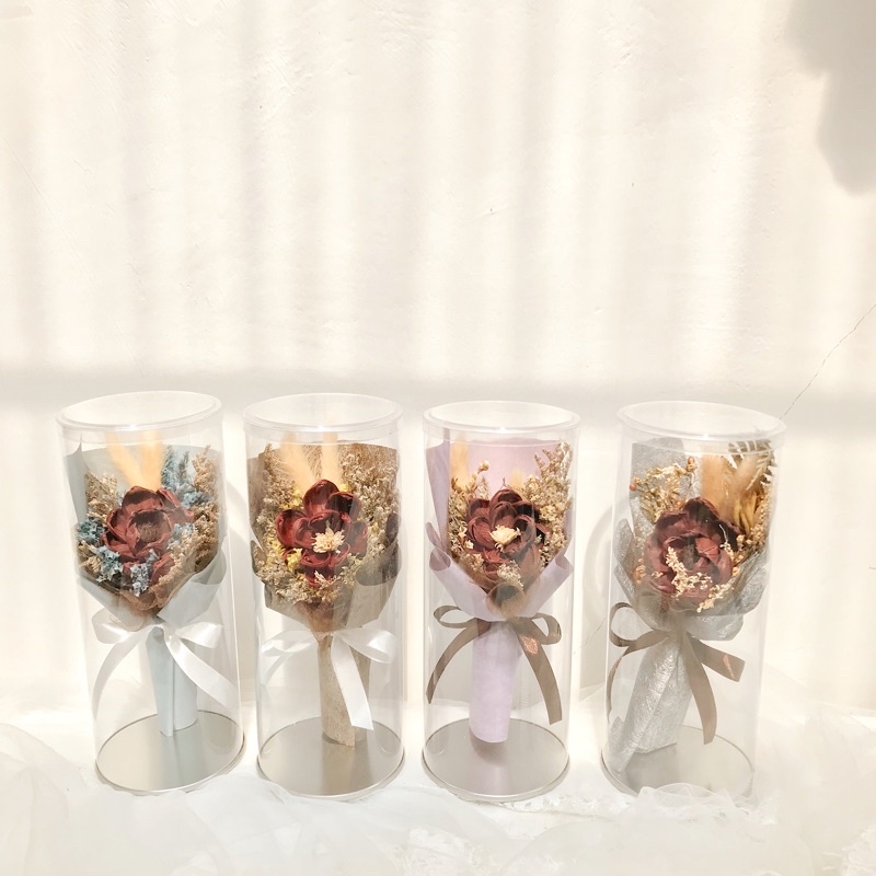 Jual Flower in Jar Dried Flower Bouquet/buket bunga mika/mika untuk ...