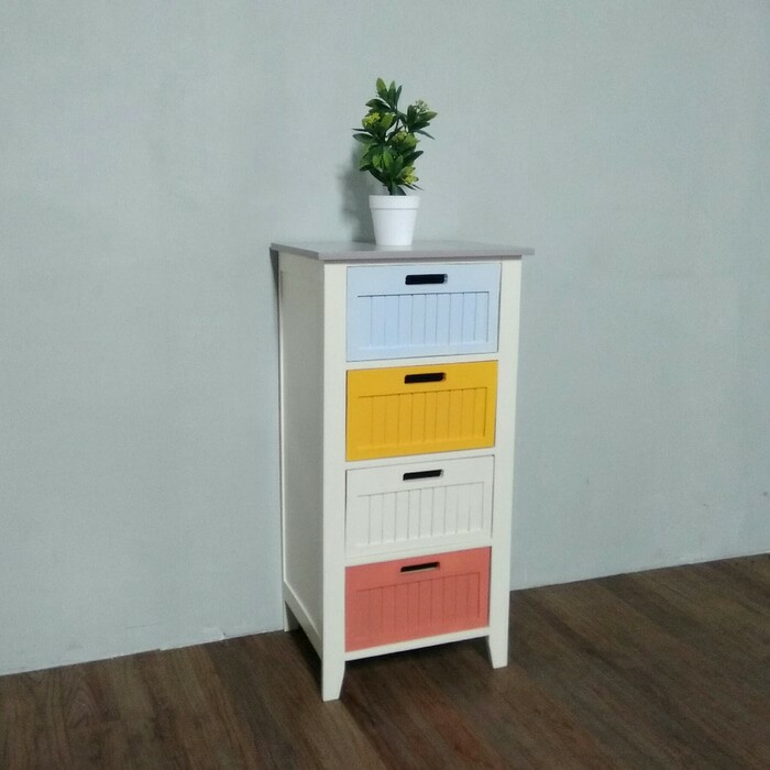 Jual Nakas 4 Laci Warna Cat Duko Kombinasi | Shopee Indonesia