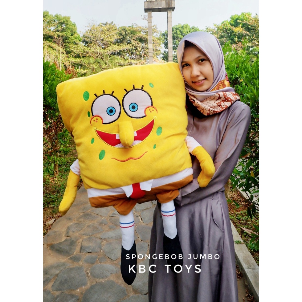 Jual Boneka Spongebob Jumbo 80CM dan 35CM Kualitas SNI | Shopee Indonesia