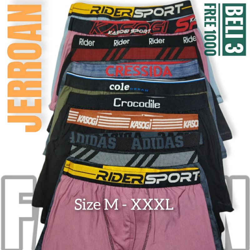 Jual [COD]SEMPAK BOXER JUMBO PRIA CD BRIEFF PRIA CELANA DALAM LAKI ...
