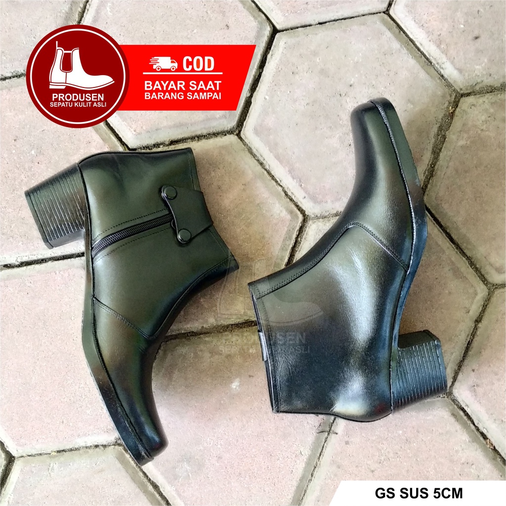 Jual SEPATU PDH WANITA FORMAL FANTOPEL SUS SATPAM SECURITY WANITA SPG ...