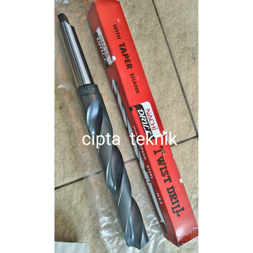 Jual Mata bor nachi asli 32mm Taper shank Matabor Nachi original 32 mm Cones Drll MT3 | Shopee ...