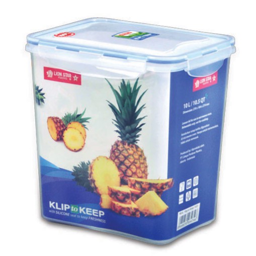 Jual Lion Star KK-6 Klip to Keep 1603 (10 L) Kotak Makan / Tempat Makan / Kotak Penyimpanan Lion ...