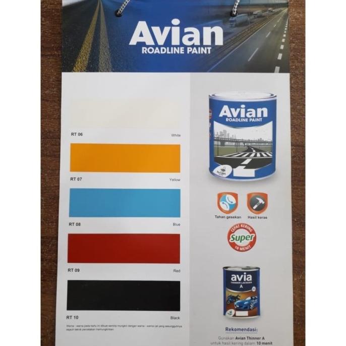 Jual Cat Marka Jalan AVIAN 1KG / Roadline Paint | Shopee Indonesia